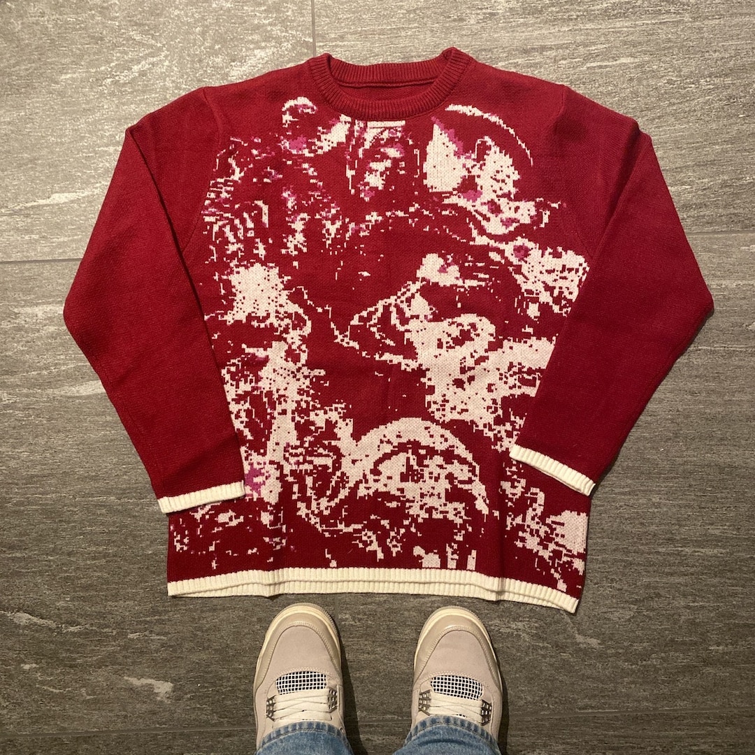 Fallen Angel Christmas Knit Sweater - Etsy