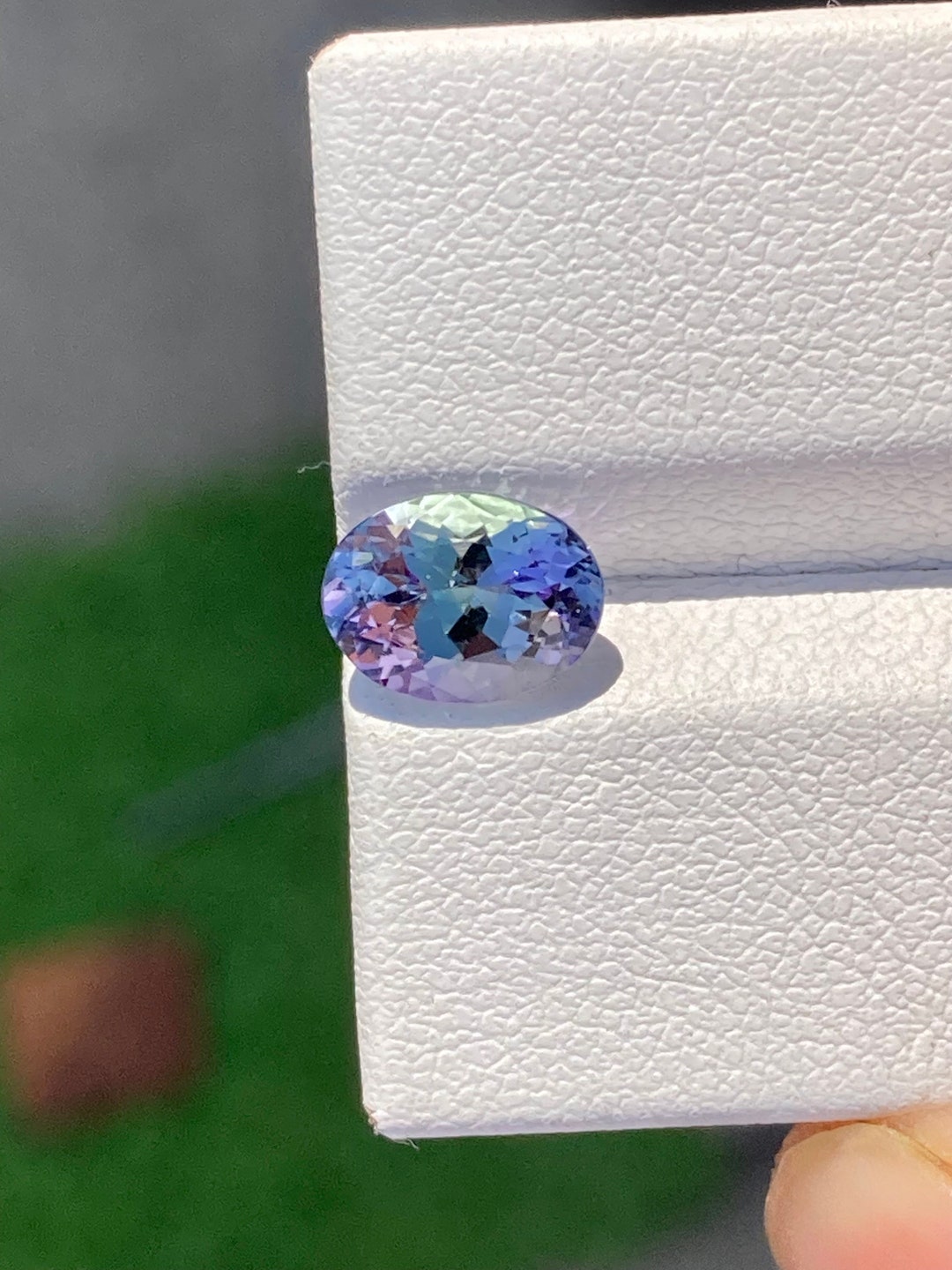 Natural Tanzanite Beautiful Mermaid Color Oval Weight1.71 Ct Dimension8 ...