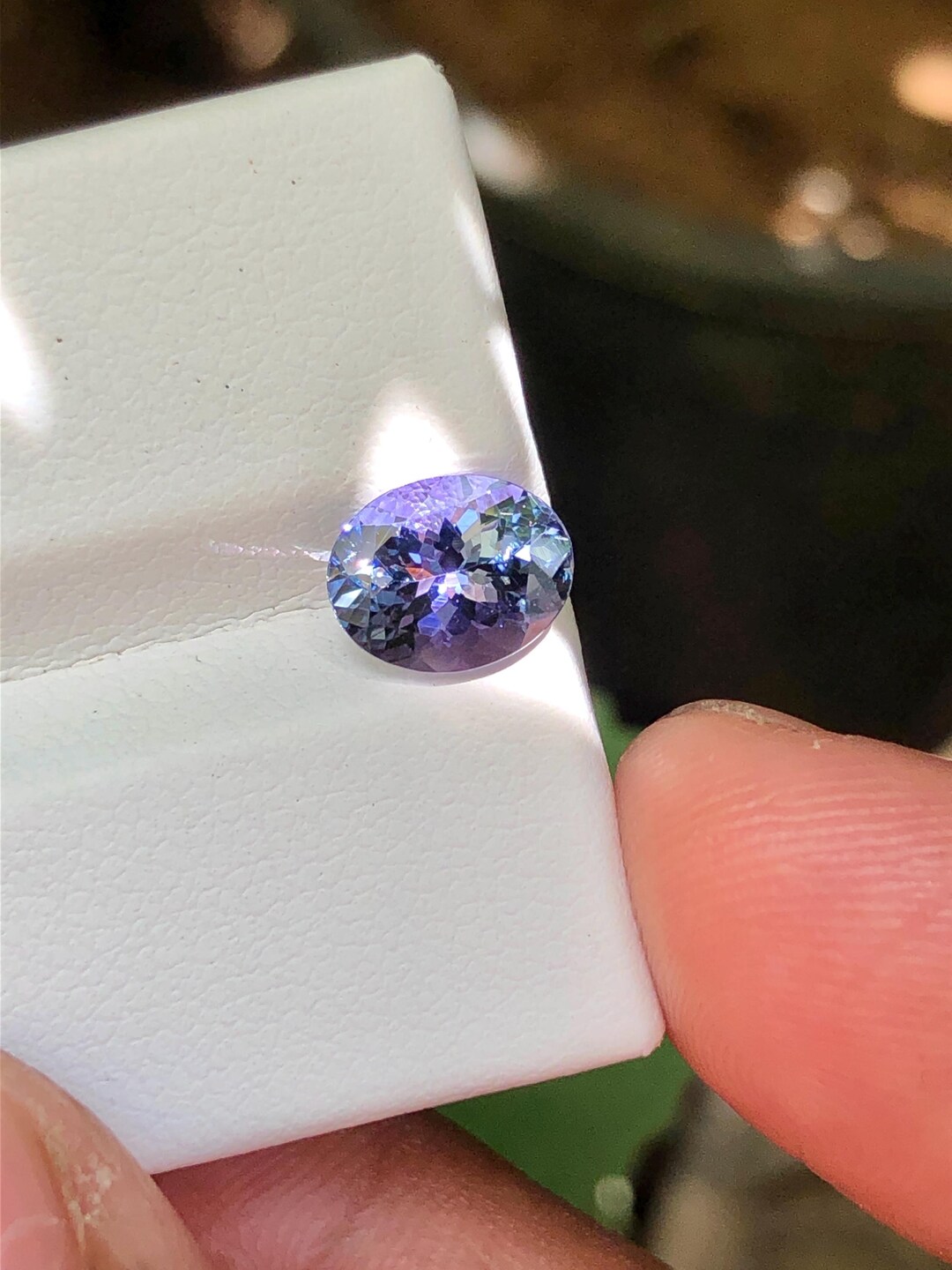 Natural Tanzanite, Beautiful Mermaid Colour Oval, Weight–1.60 Ct ...