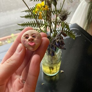 Custom Hand-sculpted Face Magnet | A Fun Personalized Gift for ...
