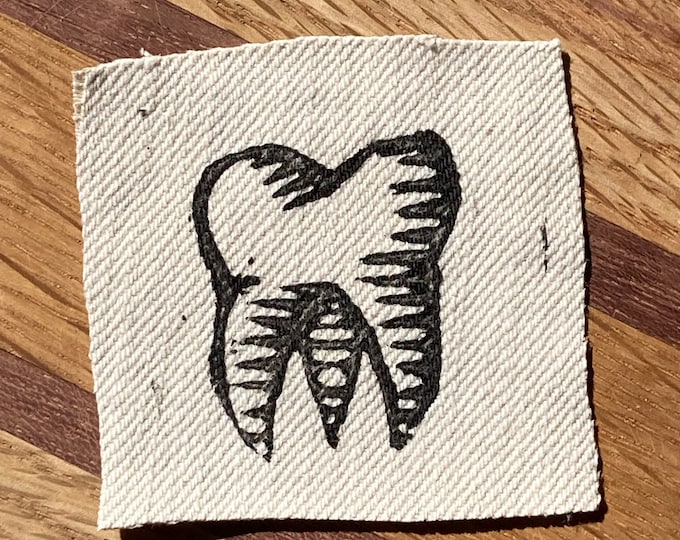 Tooth Patch | Punk Grunge Goth Ecofriendly Sustainable Fashion - Etsy