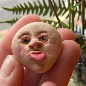 Custom Hand-sculpted Face Magnet | A Fun Personalized Gift for ...