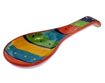 17 Color+ Turquoise Ceramic Spoon Rest, Valentine's Gifts for Her ...