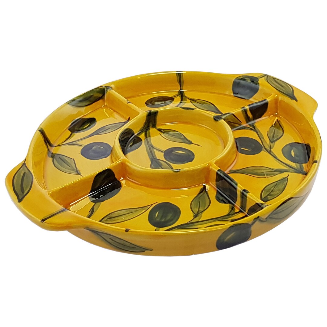 Five Compartments Tapas Serving Dish 21 Cm New Traditional - Etsy