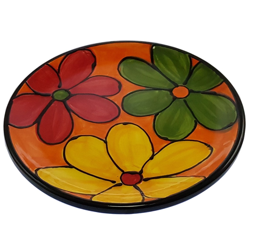 Spanish Round Dinner Plate / Tapas Serving Dish 26 Cm New Spanish ...