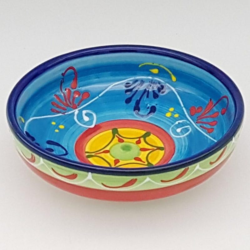Spanish Blue Bowls - Etsy UK