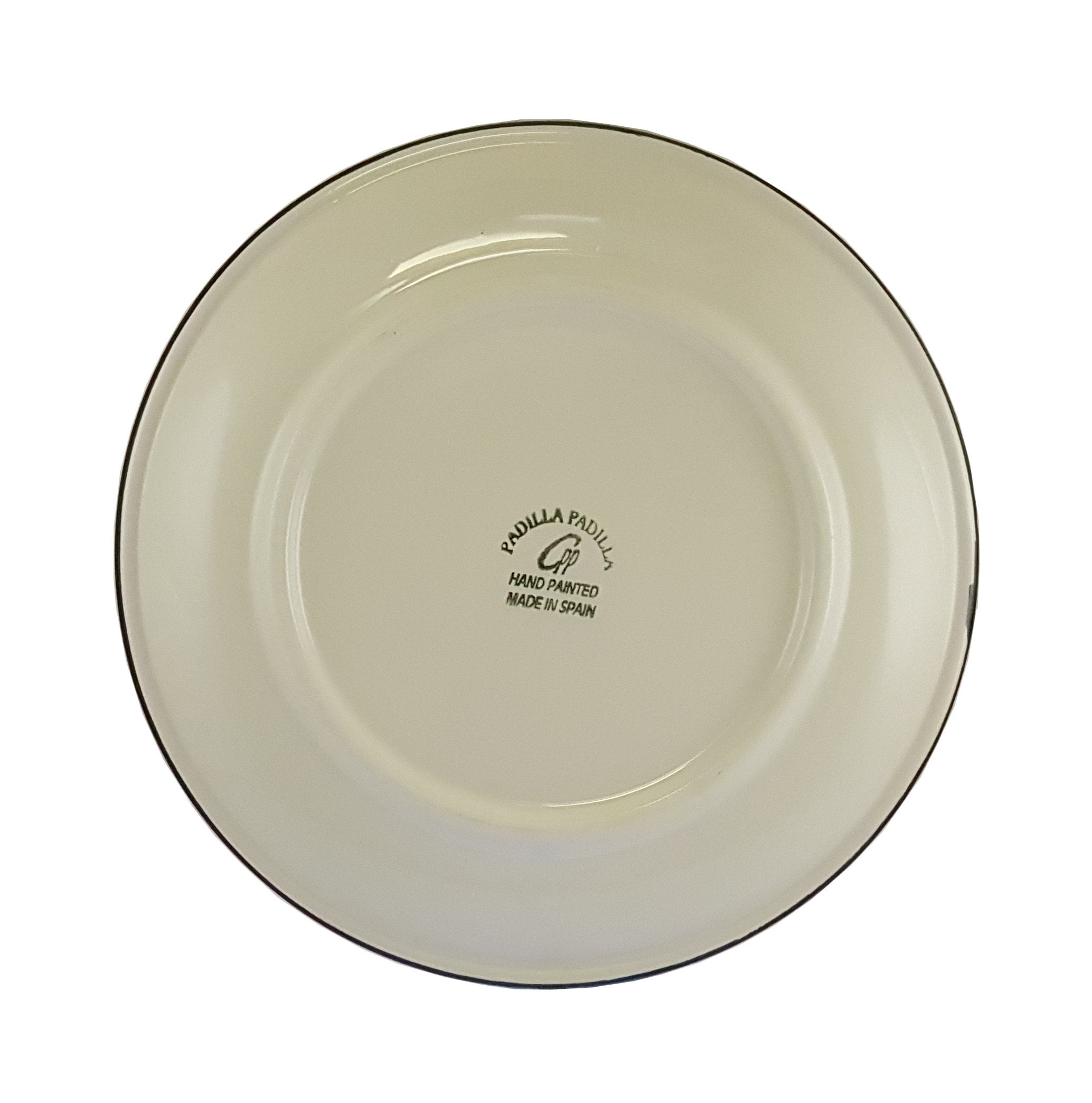 Spanish Round Dinner Plate / Tapas Serving Dish 26 Cm New Spanish ...