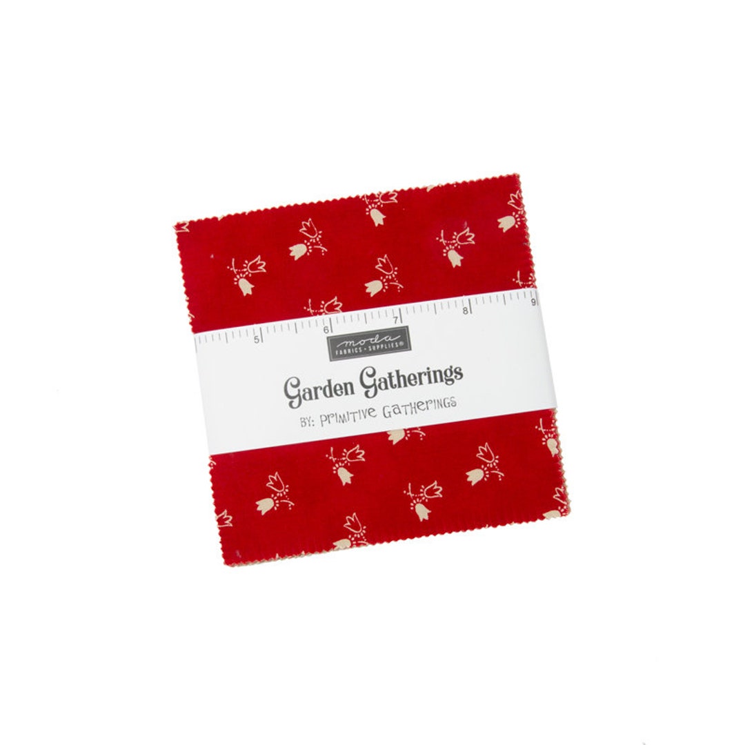 Moda - GARDEN GATHERINGS - Charm Pack by Primitive Gatherings - 49170PP ...