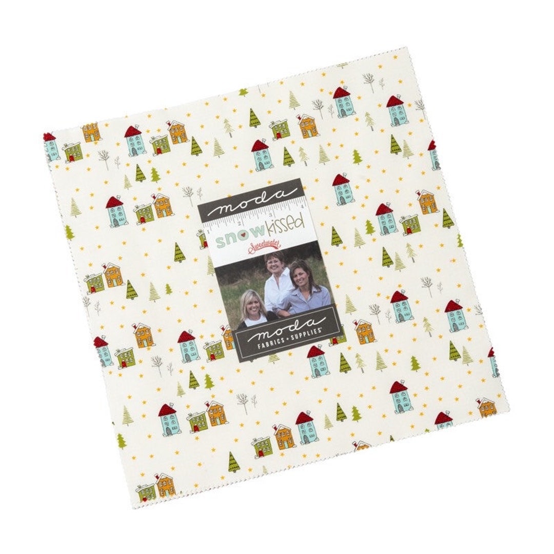 Moda - SNOWKISSED - Layer Cake by Sweetwater Designs - 55580LC - Etsy
