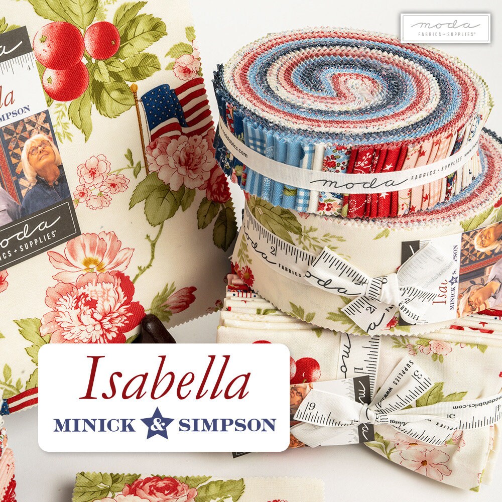 Moda ISABELLA Layer Cake by Minick & Simpson 14940LC - Etsy