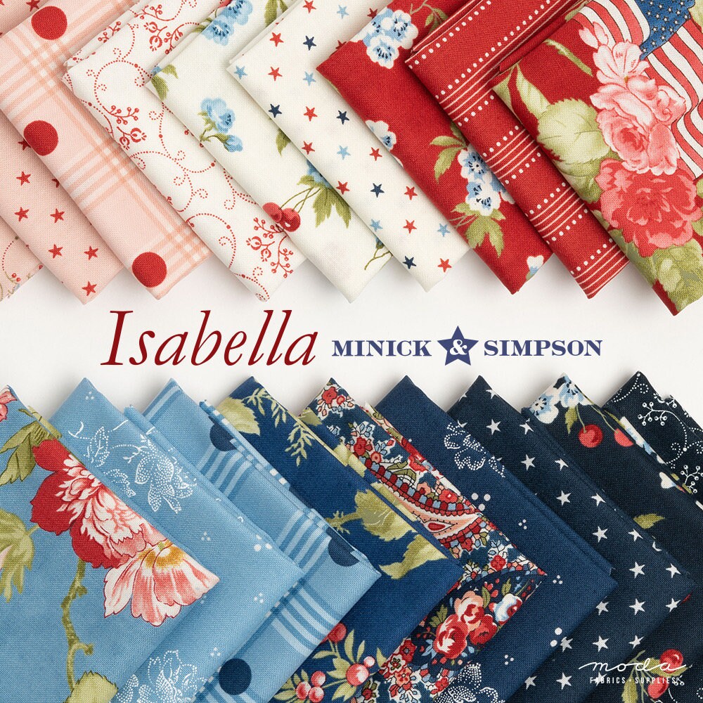 Moda ISABELLA Layer Cake by Minick & Simpson 14940LC - Etsy