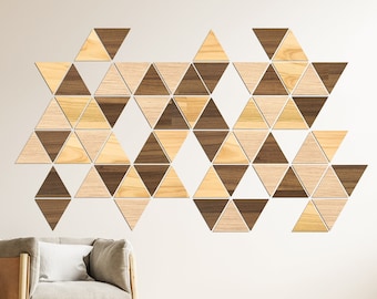 Triangle Wall Art - Etsy