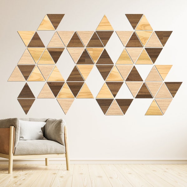 Triangle Wood - Etsy
