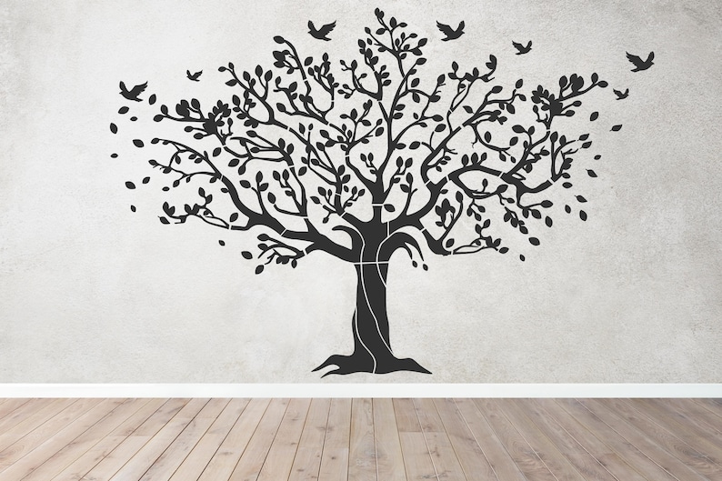 Extra Large Family Tree, Wood Wall Decor, Tree of Life Wall Panel ...