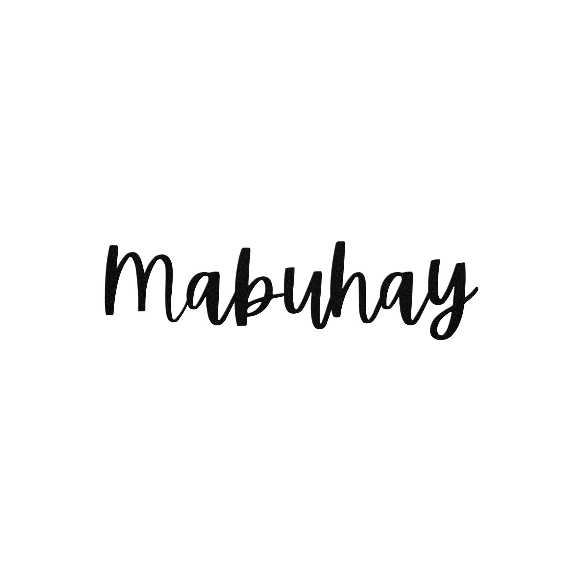 Mabuhay Metal Wall Art - Etsy