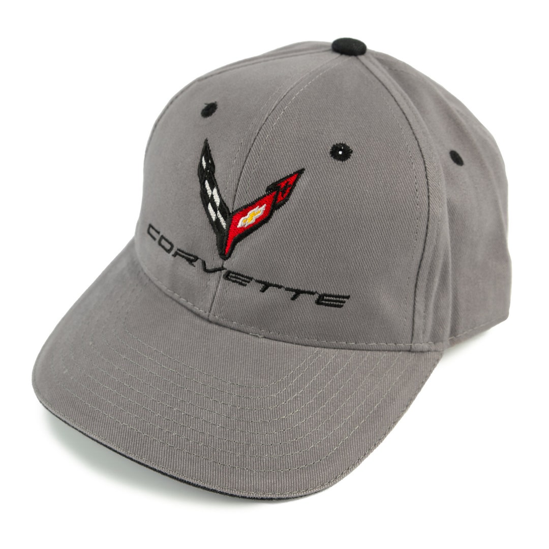 Chevrolet Corvette C8 Gray Hat - Etsy