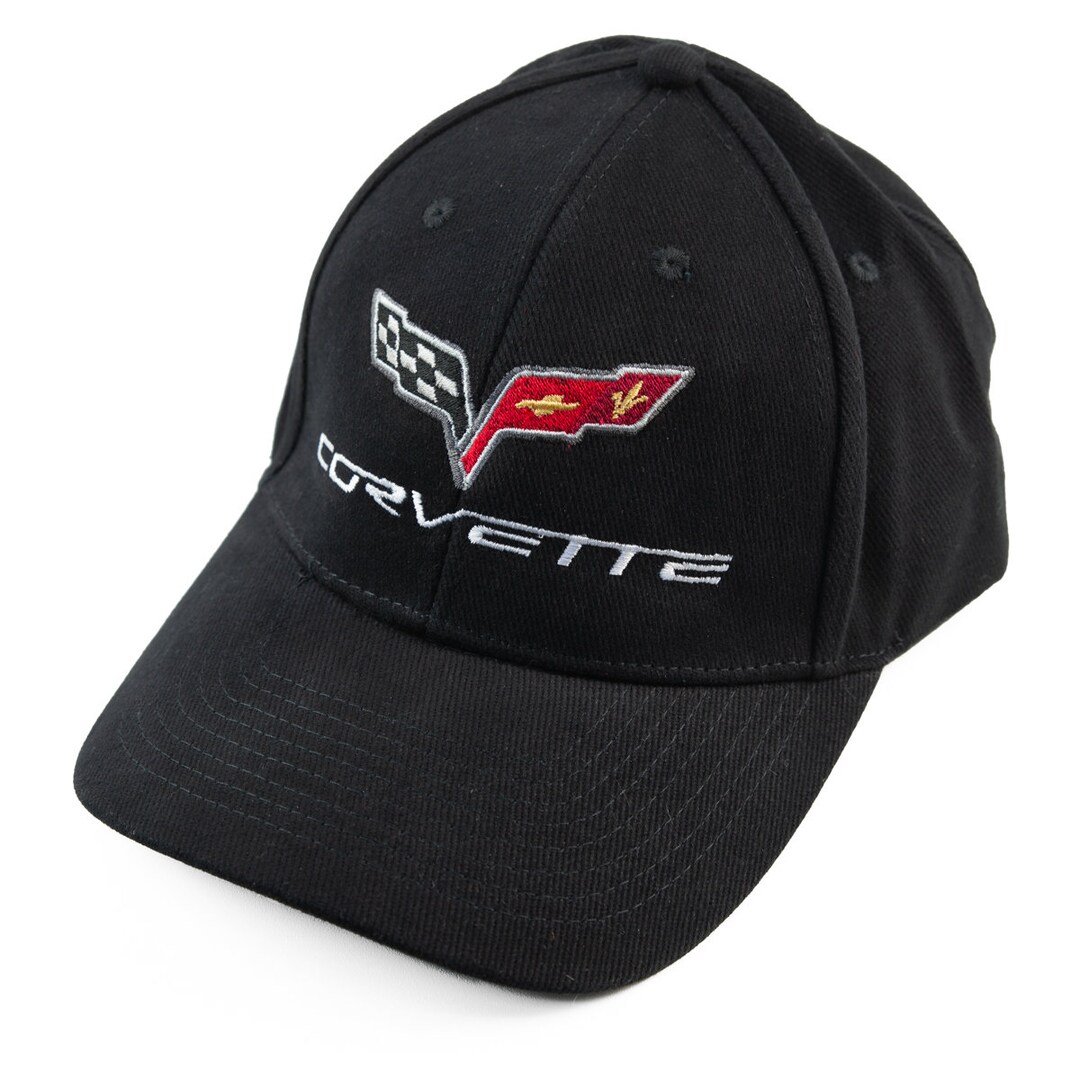Chevrolet Corvette C6 Black Twill Hat 2005-2013 - Etsy