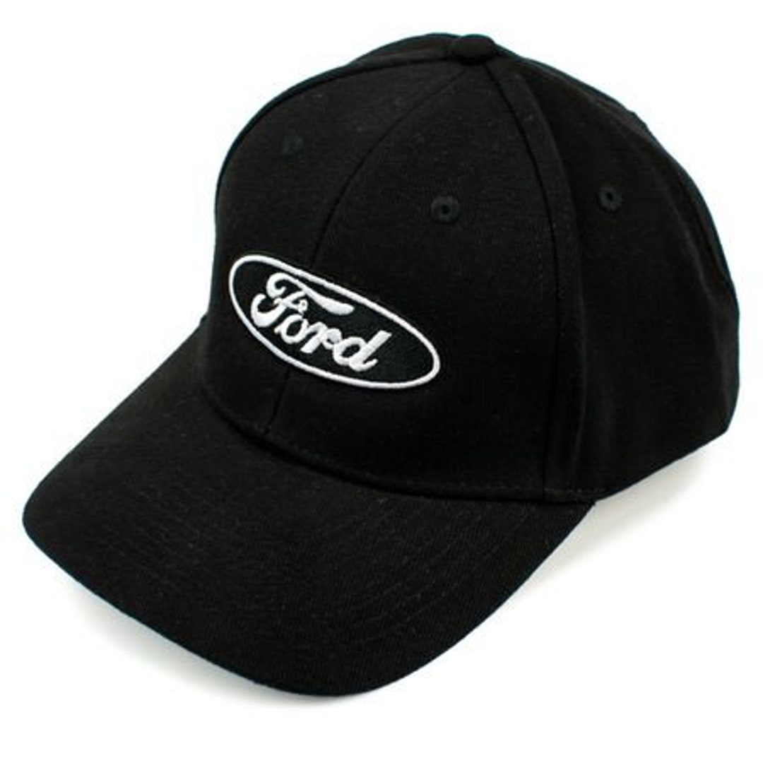 Ford Oval Logo Embroidered Black Hat - Etsy