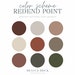 Redend Point Color Palette, Color of the Year, Sherwin Williams Color ...