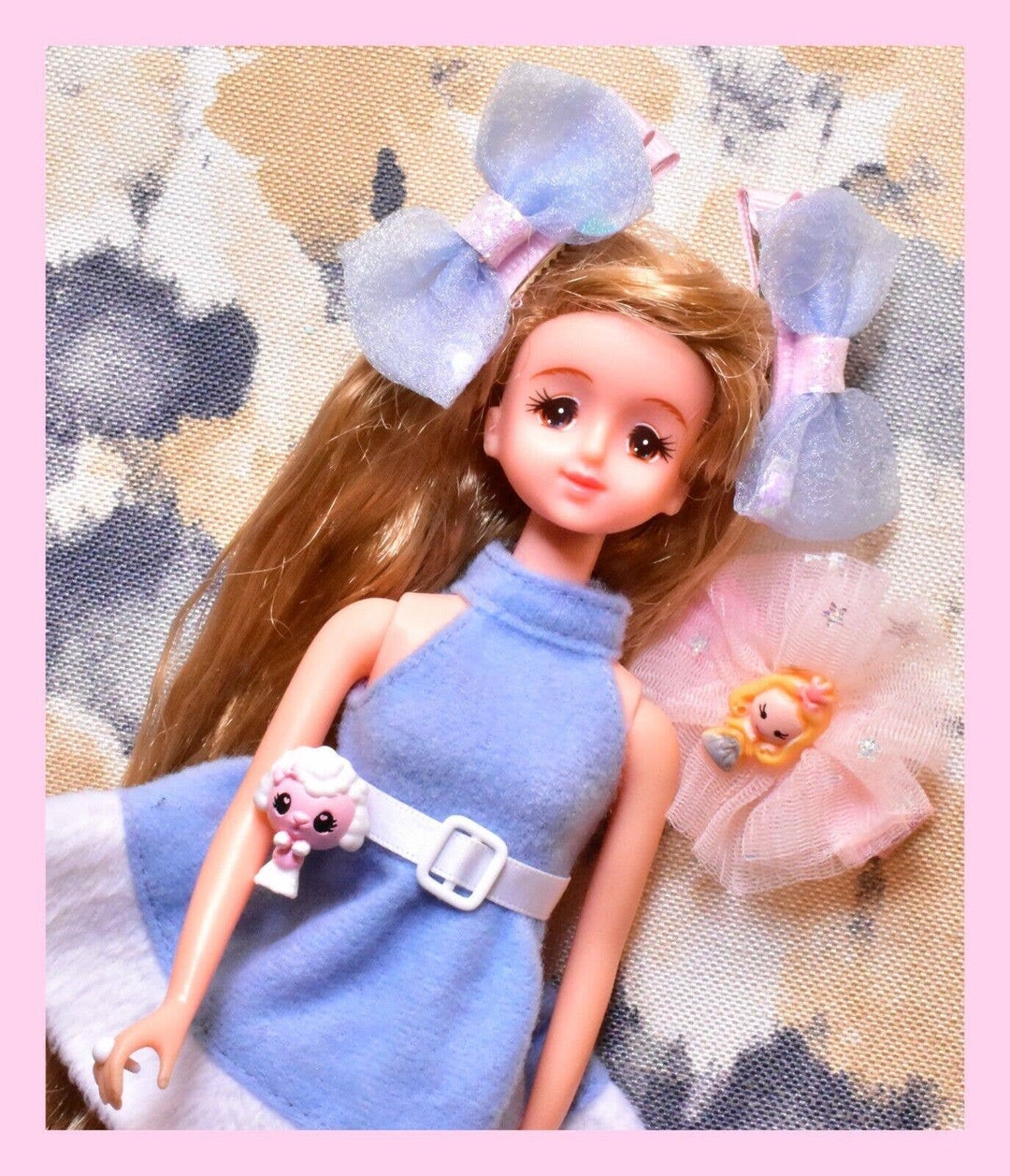 VTG Takara Japan Jenny Doll Wavy Hair Brown Eyes With Ring - Etsy