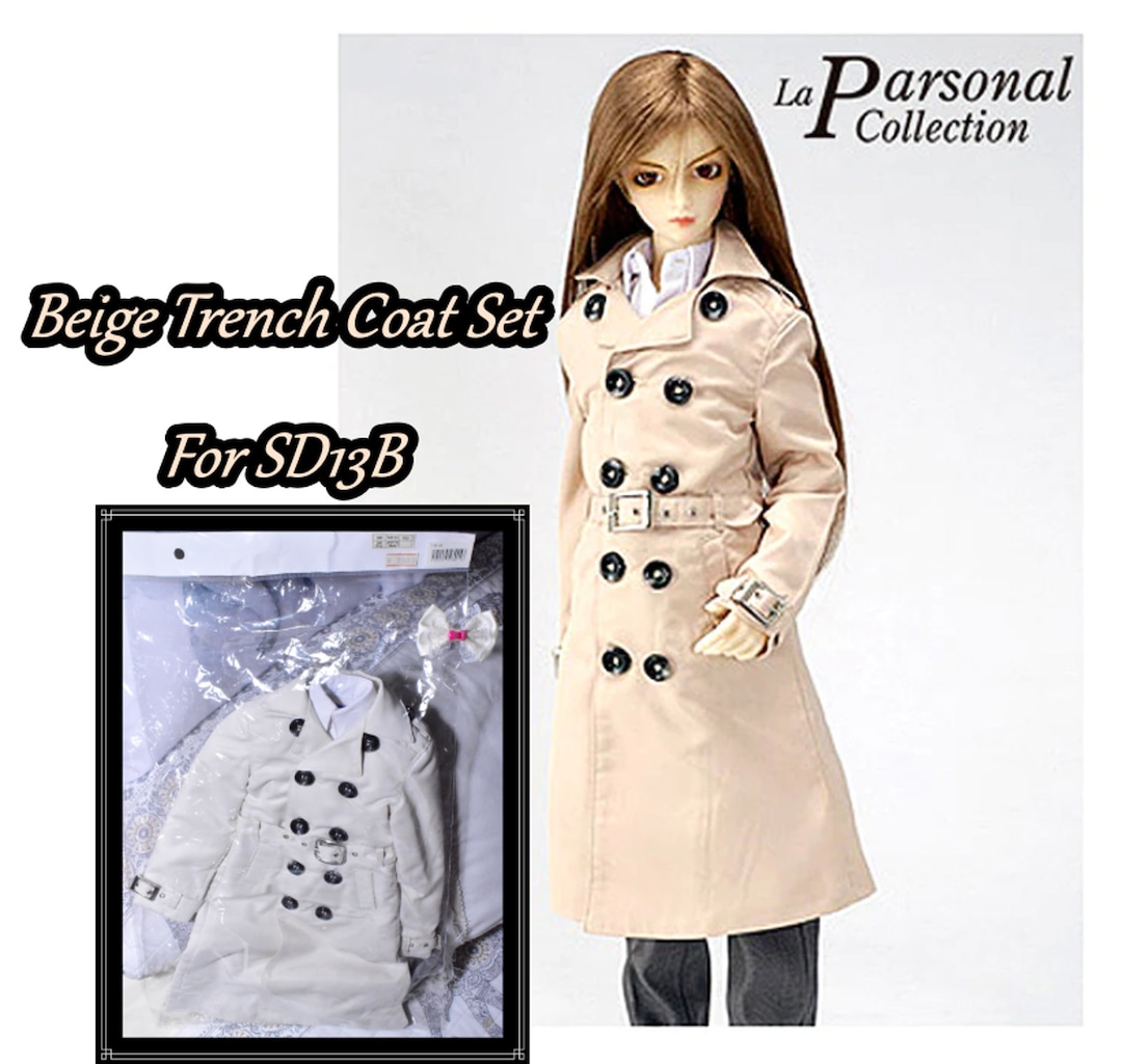 BJD Volks Super Dollfie SD13B Sdgrb Boy Beige Trench Coat Set - Etsy
