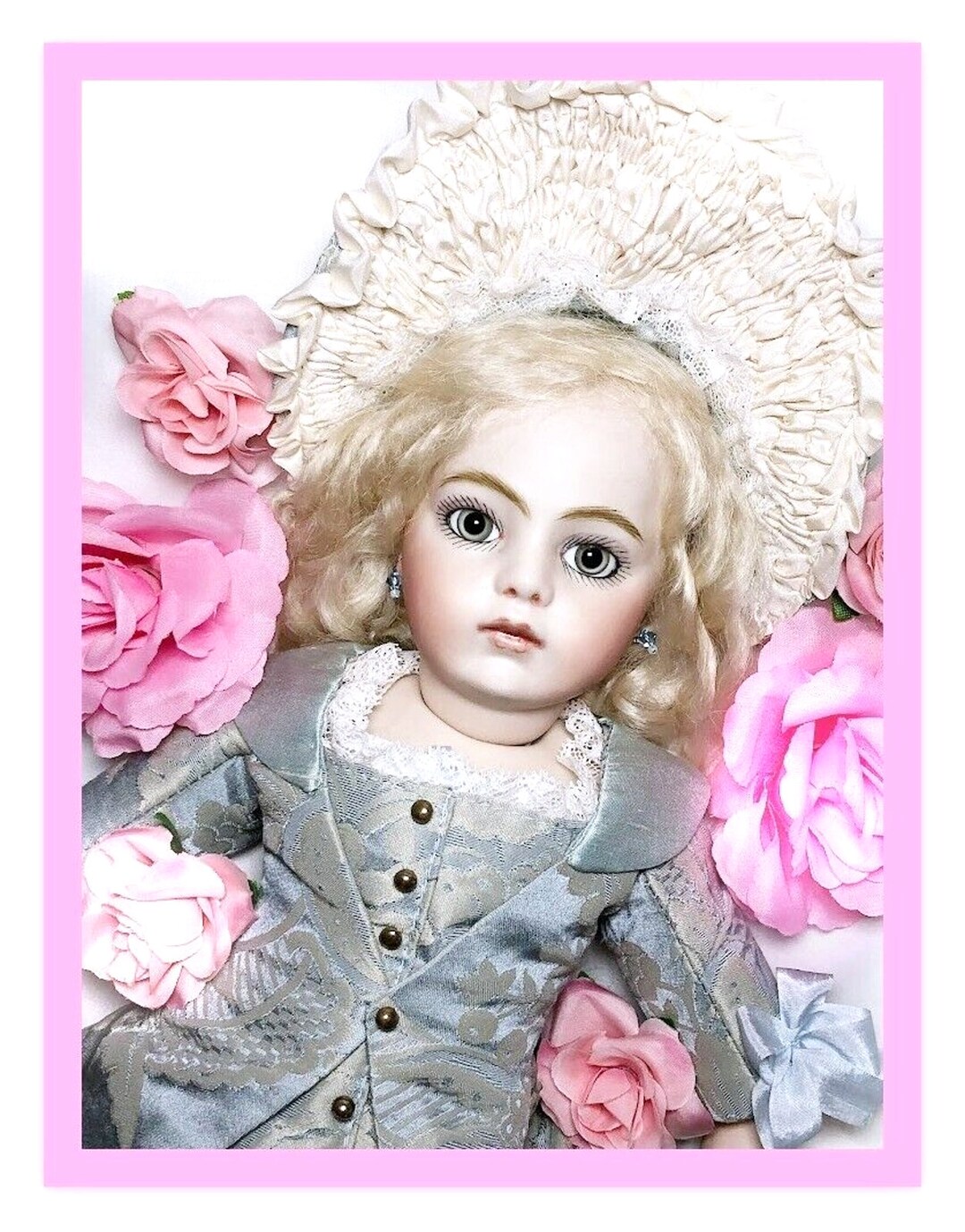 14 Antique Reproduction Bebe Bru Jne Artist Bisque Doll by Rumiko ...