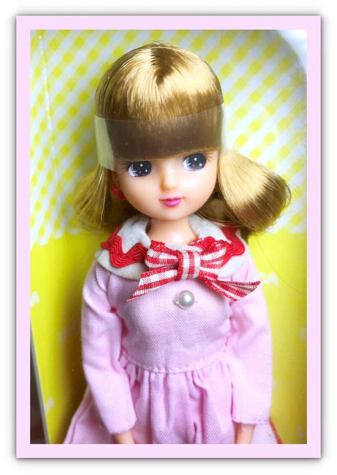Vtg 1987 Takara Japan 4th Generation Licca Licca-chan Casual Doll 7 ...