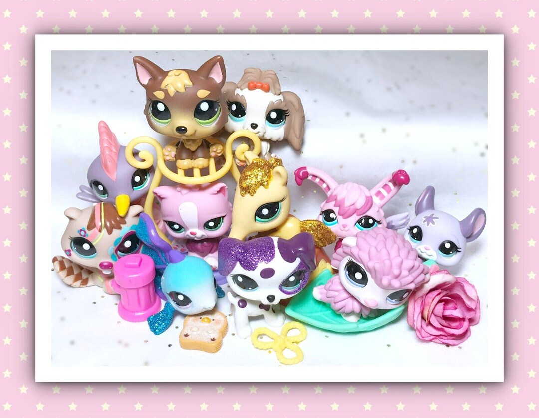 Authentic Littlest Pet Shop LPS 2129 2138 & 1711 Collector's 10-pack ...