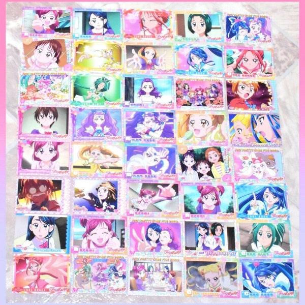 Precure Pretty Cure Cards - Etsy