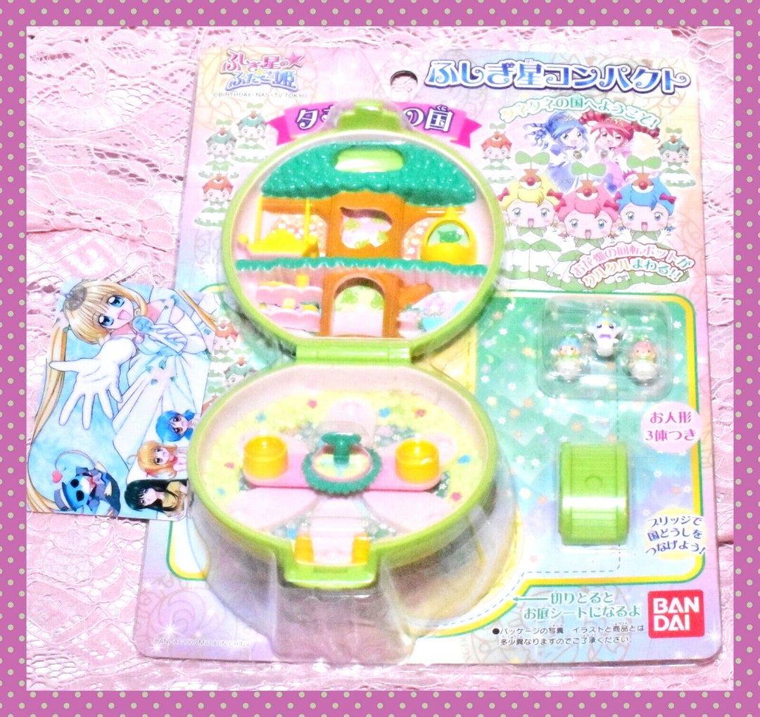 VTG Bandai Fushigiboshi No Futagohime Angel Polly Pocket Wonder Star ...