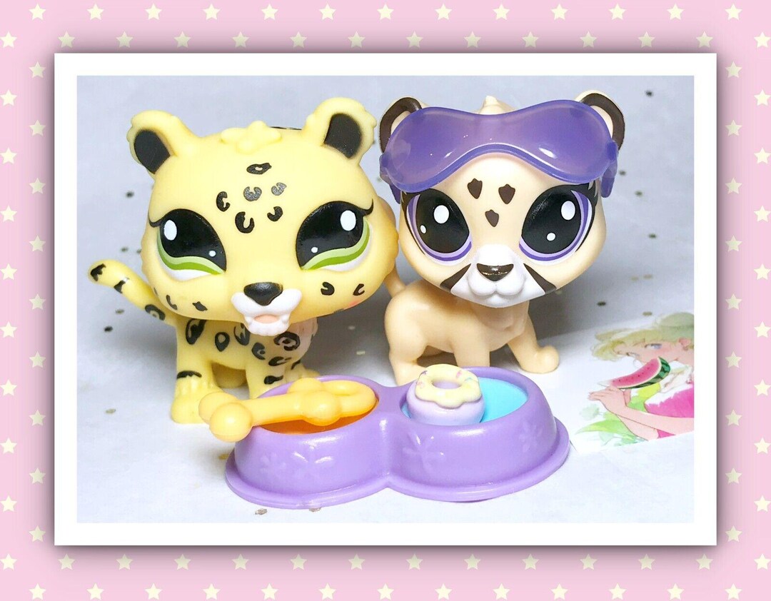 Authentic Littlest Pet Shop LPS Jane Jagmore 1-150 Jaguar Leopard Cat ...