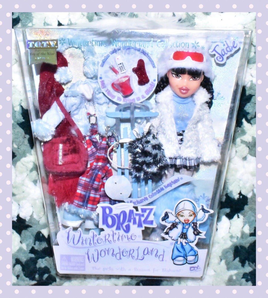 Vtg TAKARA Bratz MGA Wintertime Wonderland Winter Jade Doll 1st Edition ...