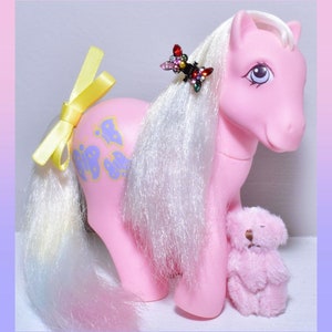 My Little Pony MLP G1 Vtg Mummy Meadowsweet Euro UK Mommy Pink 1980's ...