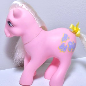 My Little Pony MLP G1 Vtg Mummy Meadowsweet Euro UK Mommy Pink 1980's ...