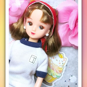 Takara Tomy Japan Licca Fashion Doll Jenny Barbie Junior High Vol.4 Gym ...