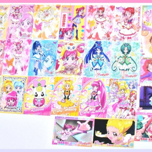 Precure Pretty Cure Cards - Etsy