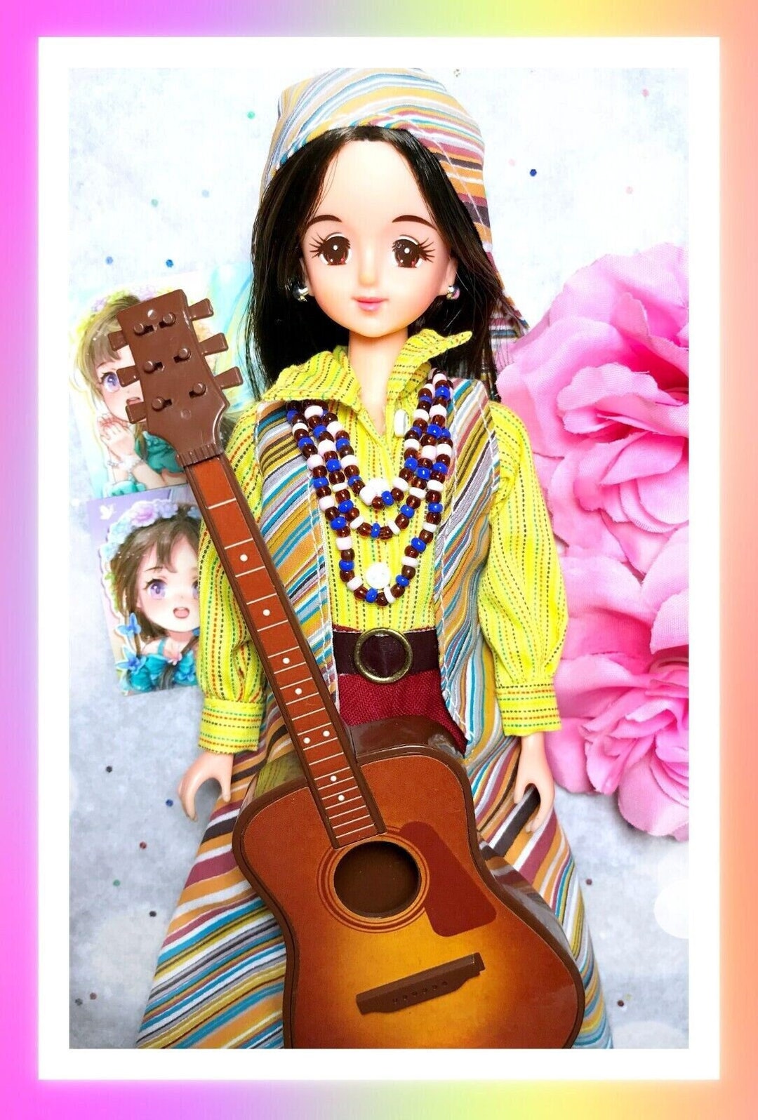 VTG Takara Japan Jenny Calendar Girl Music March Folk 1/6 Fashion Doll ...