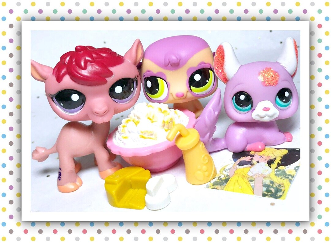 Authentic Littlest Pet Shop LPS 2115 2116 2117 Tubes Meerkat Camel ...