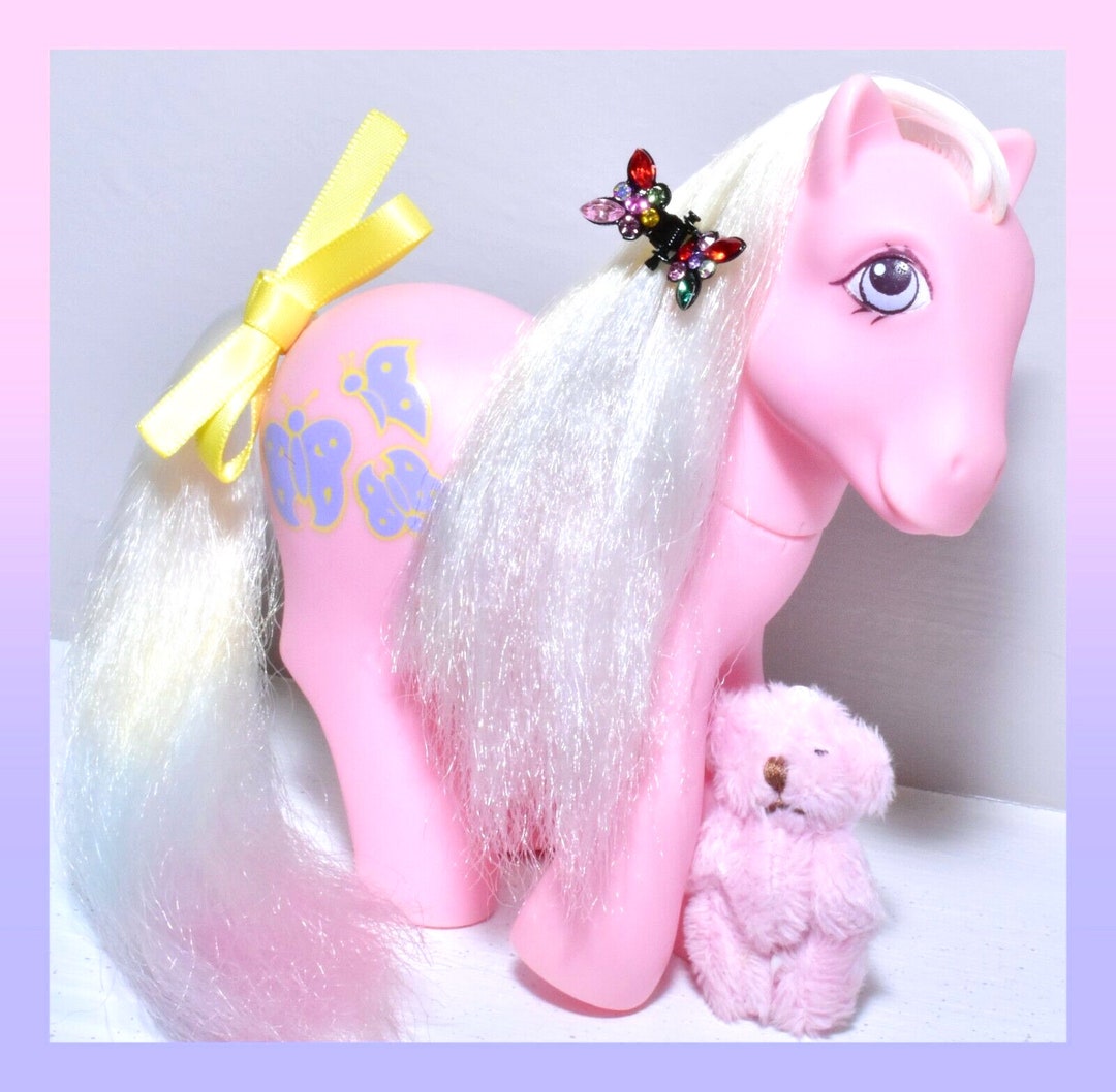 My Little Pony MLP G1 Vtg Mummy Meadowsweet Euro UK Mommy Pink 1980's ...