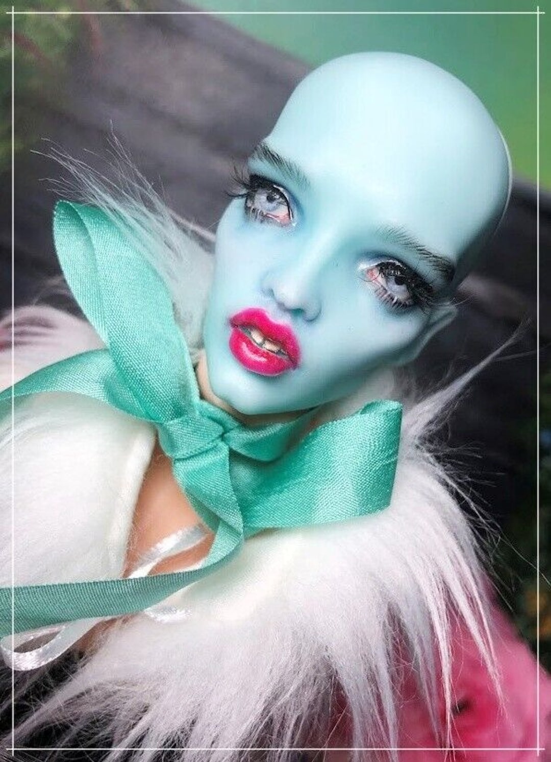 Pasha Pasha Mini Blue Blood Artist Doll Mannequin Wig Making 7 Fashion ...