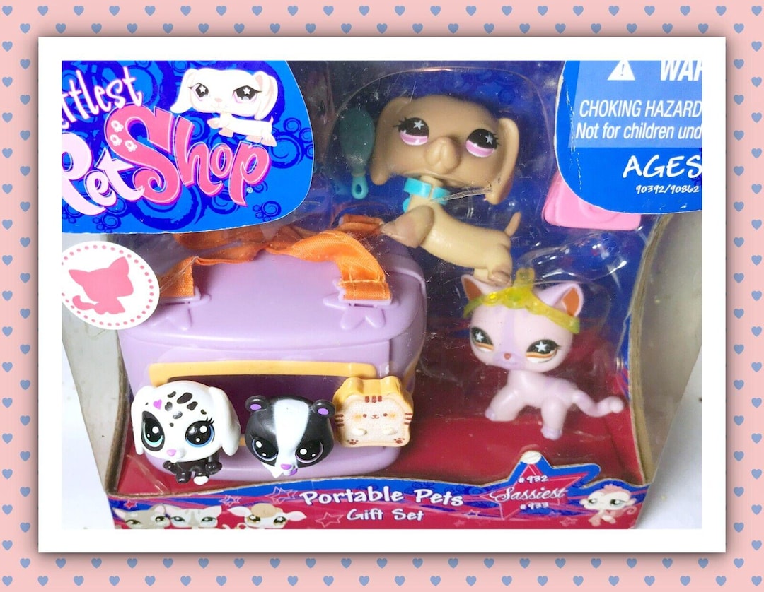 Authentic Littlest Pet Shop LPS 932 933 Sassiest Dachshund Dog ...