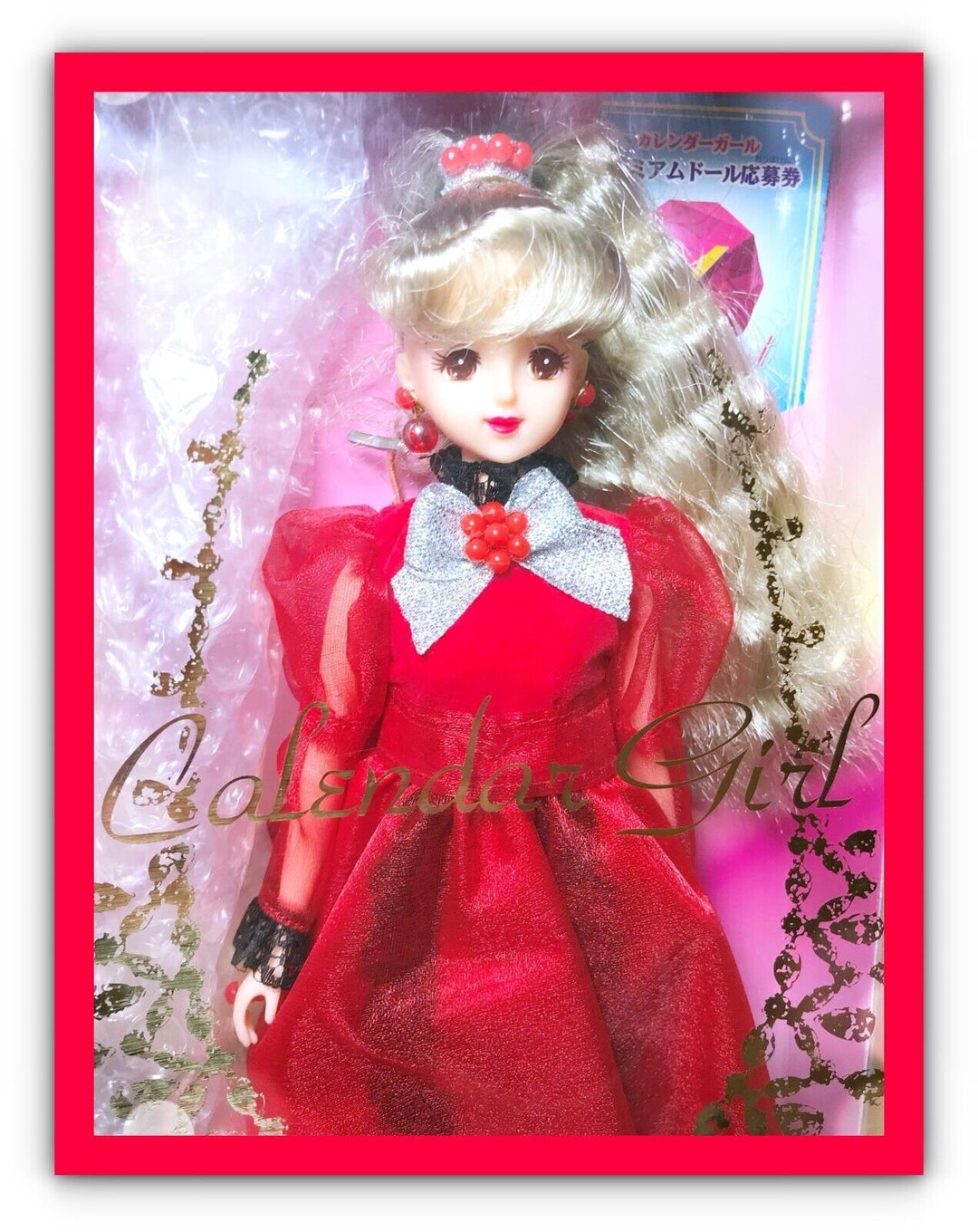 Vtg Takara Japan Calendar Girl JENNY January GARNET Fashion Doll 11 ...