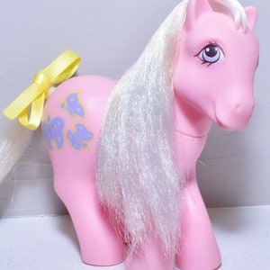My Little Pony MLP G1 Vtg Mummy Meadowsweet Euro UK Mommy Pink 1980's ...