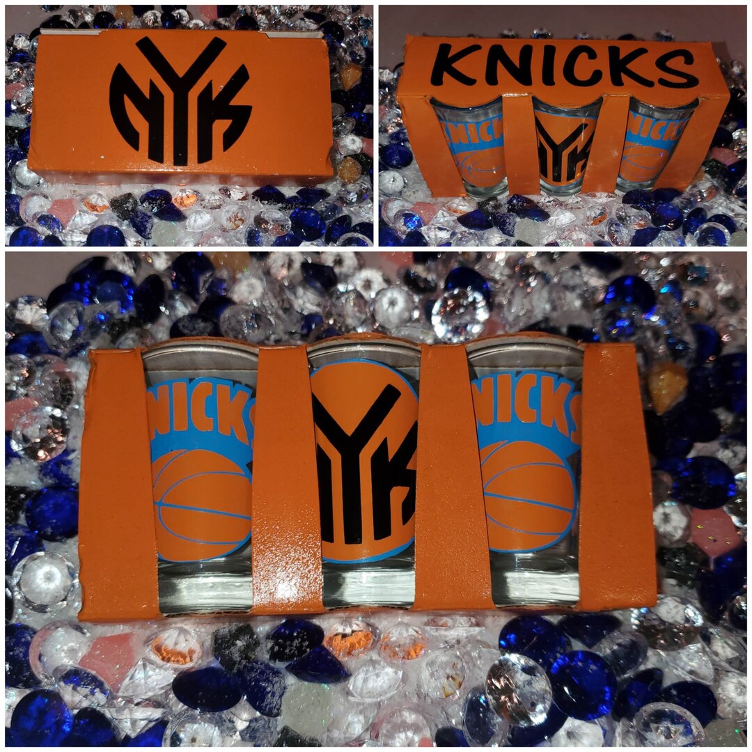 New York Knicks Shot Glass Set - Etsy