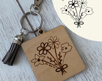 Handwritten Key Chain Your Handwriting Keychain-or Font - Etsy