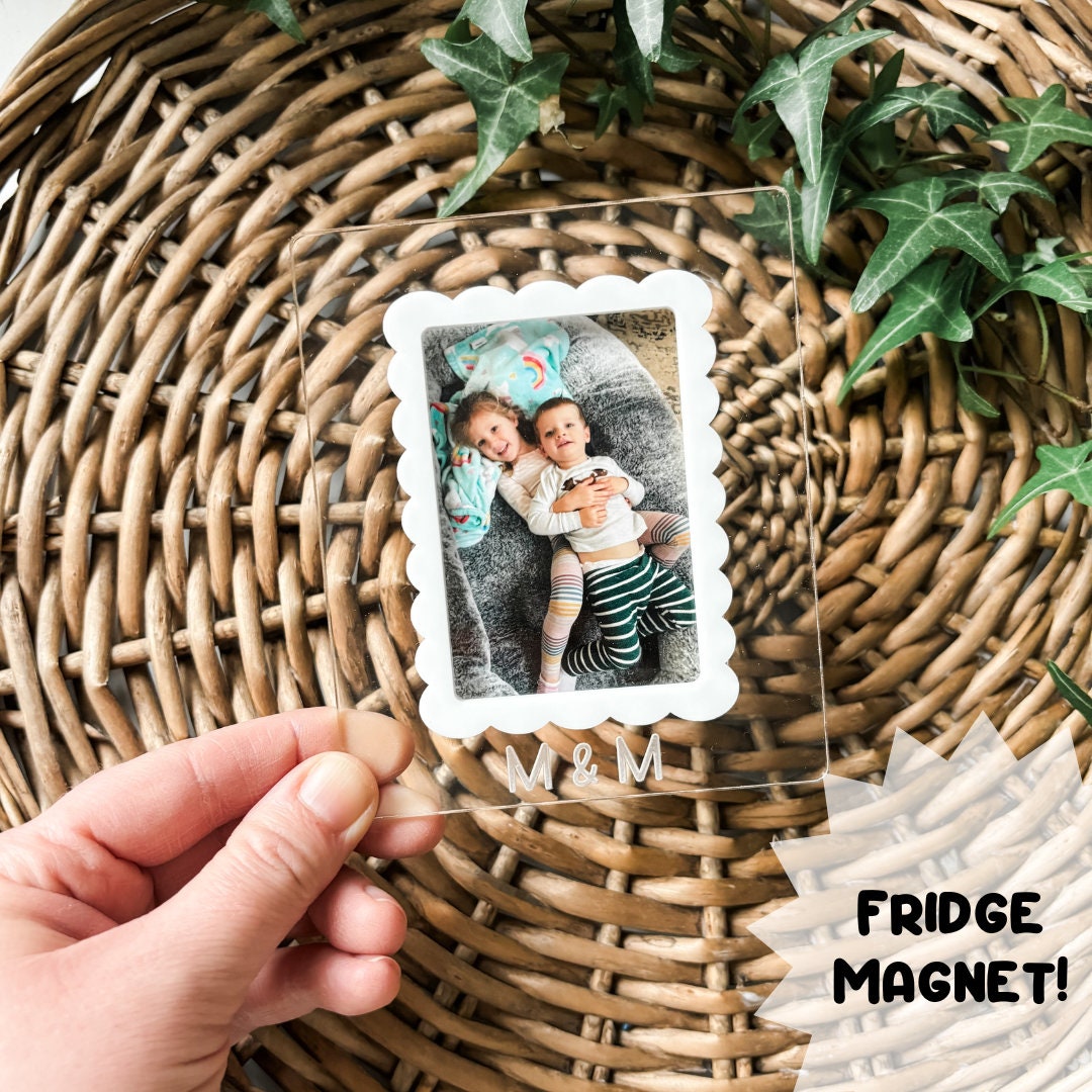 Personalized Picture Magnet | Fridge Photo Magnet | Family Picture ...