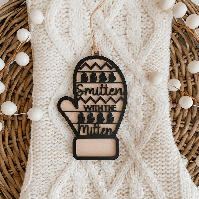 Smitten With the Mitten Ornament | Mitten Ornament | Michigan Ornament ...