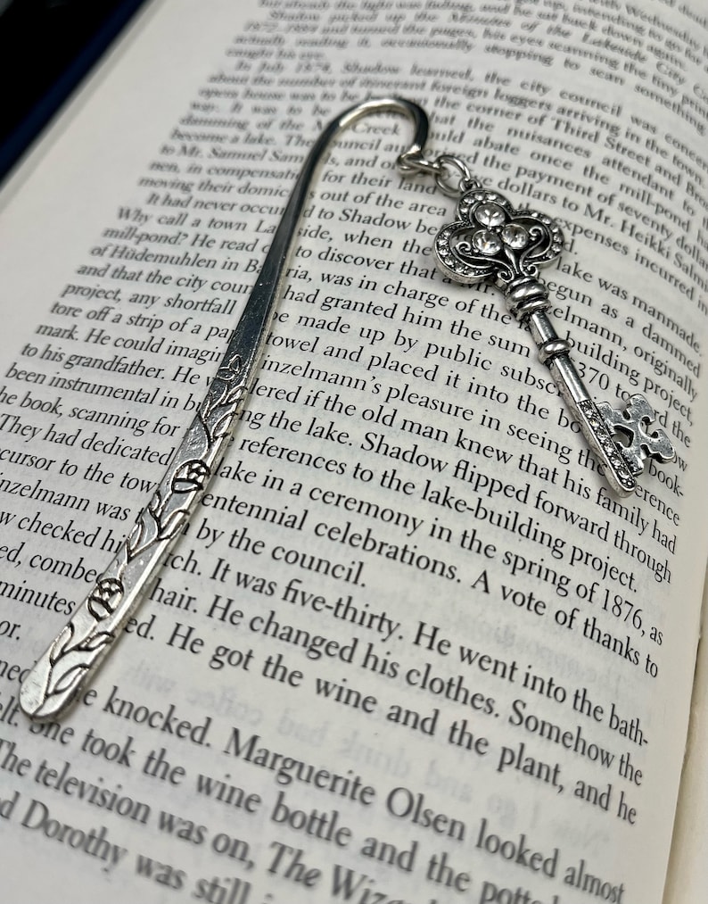 Key Bookmark - the Perfect Gift for a Book Worm - Etsy