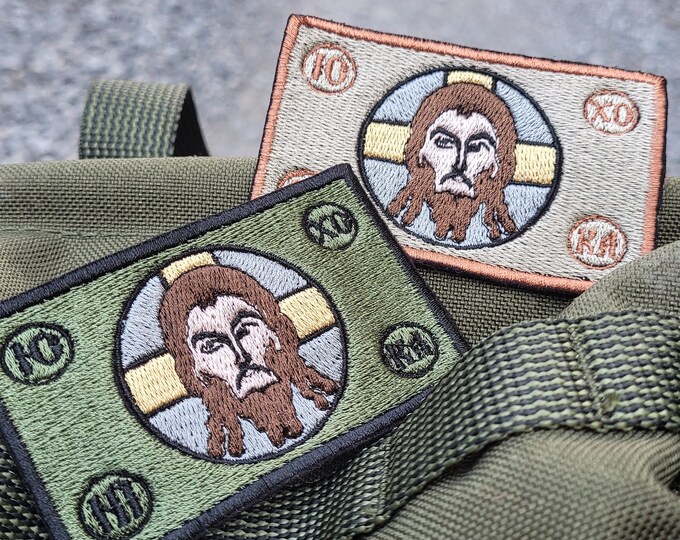 Orthodox Christ Icon IC-XC NIKA Embroidered Hook & Loop Patch - Etsy
