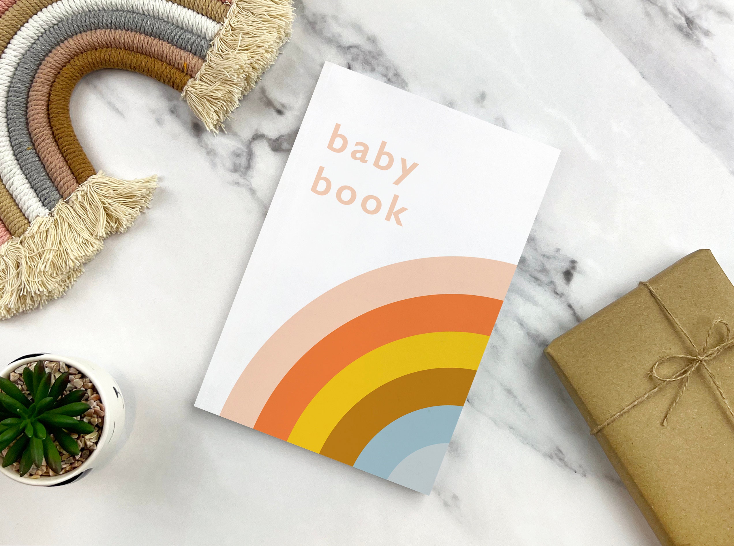 Baby Book Cover Mockup Kindle Book Mock-up Plantilla para niños Kids ...